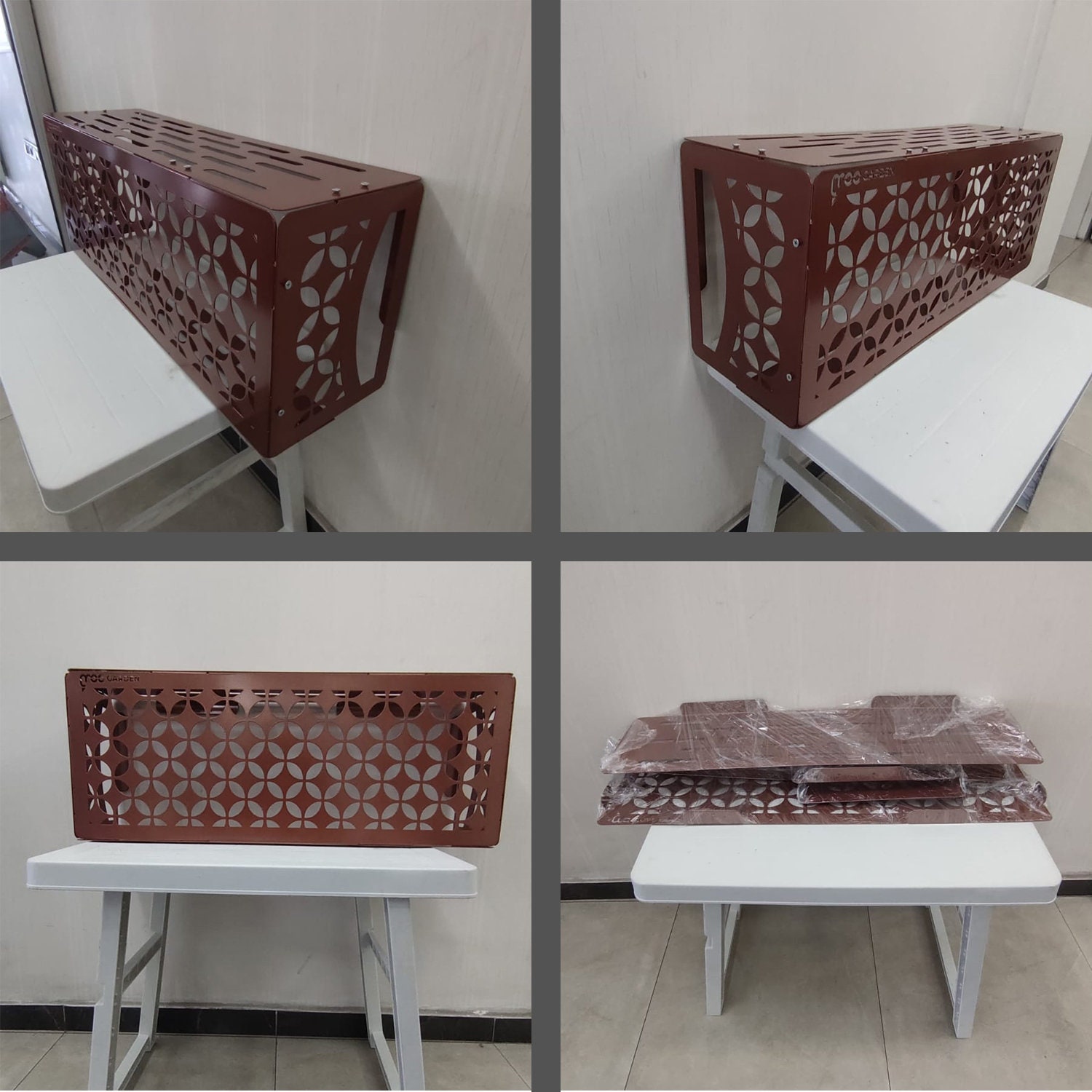 Metal Laser Cut Decorative Air Conditioner Cover for Indoor Unit ...