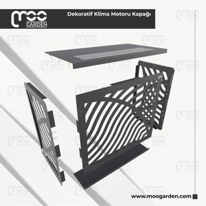 Decorative Air Conditioner Cover, Metal Laser Cut Air Conditioner Cover ...