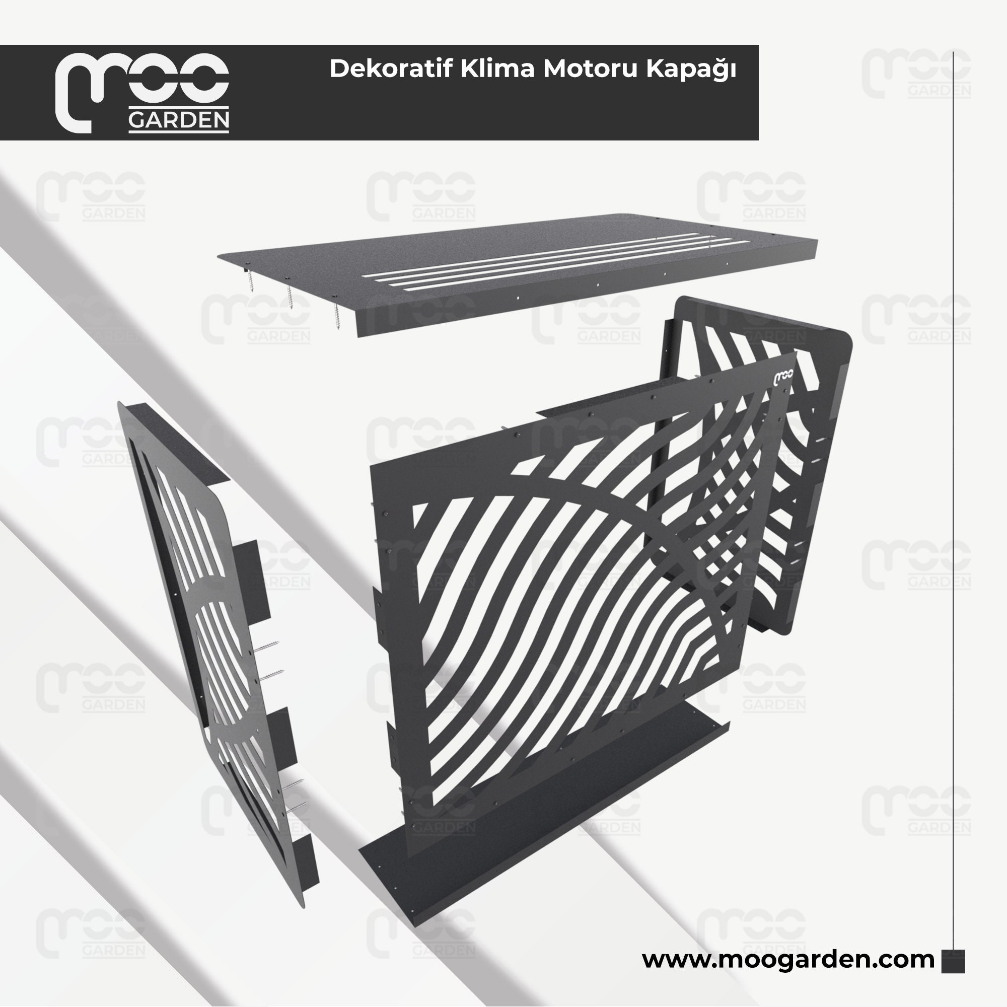 Decorative Air Conditioner Cover Metal Laser Cut Air - Etsy