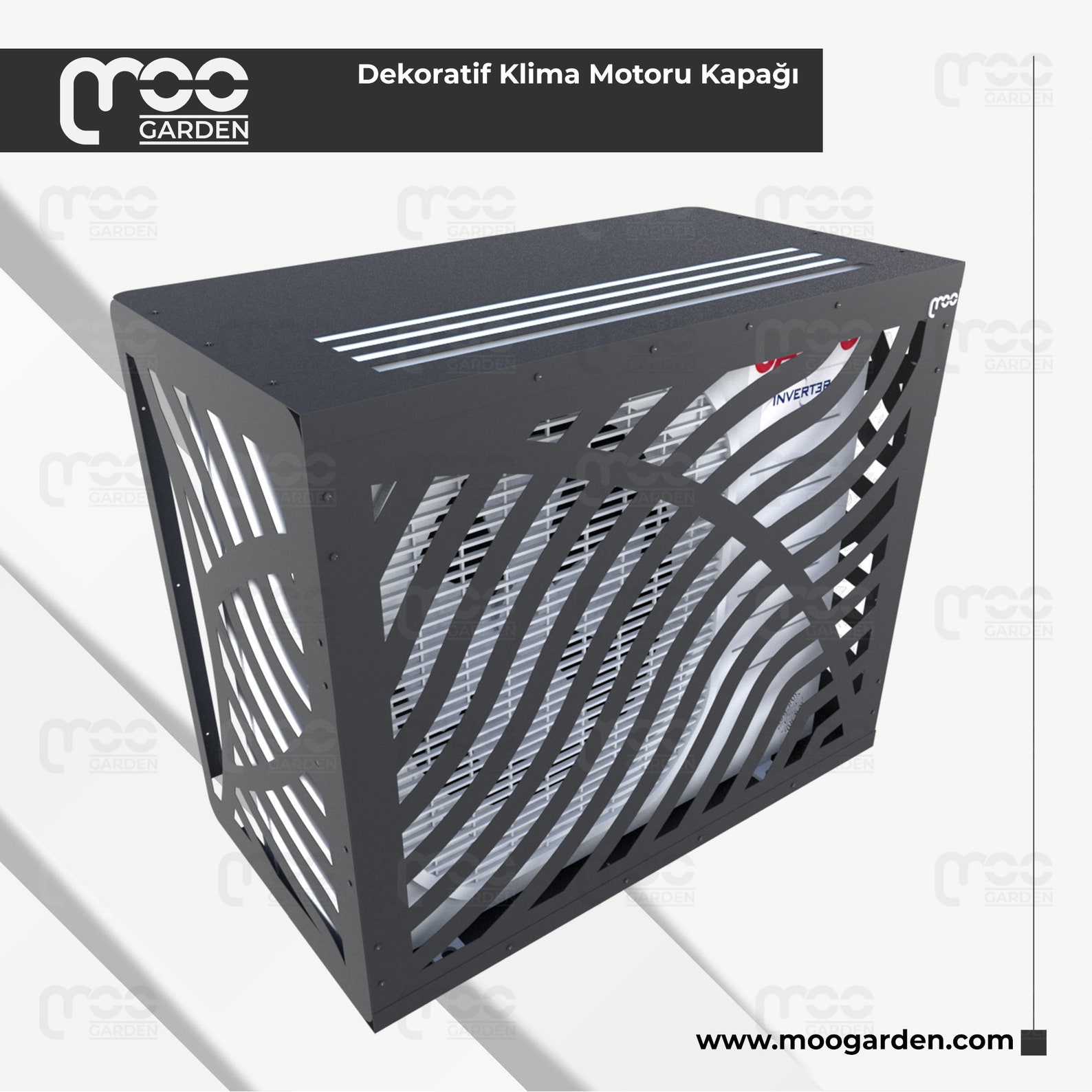 Decorative Air Conditioner Cover, Metal Laser Cut Air Conditioner Cover ...