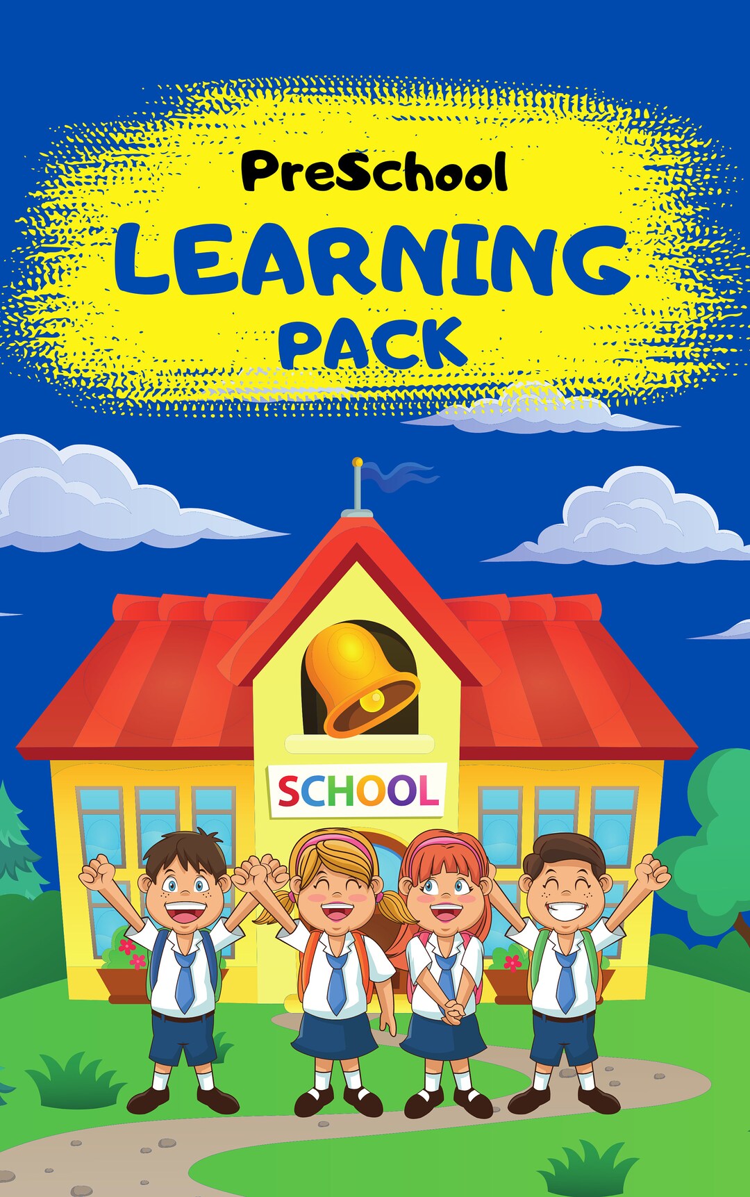 Preschool Learning Pack - Worksheet - Etsy