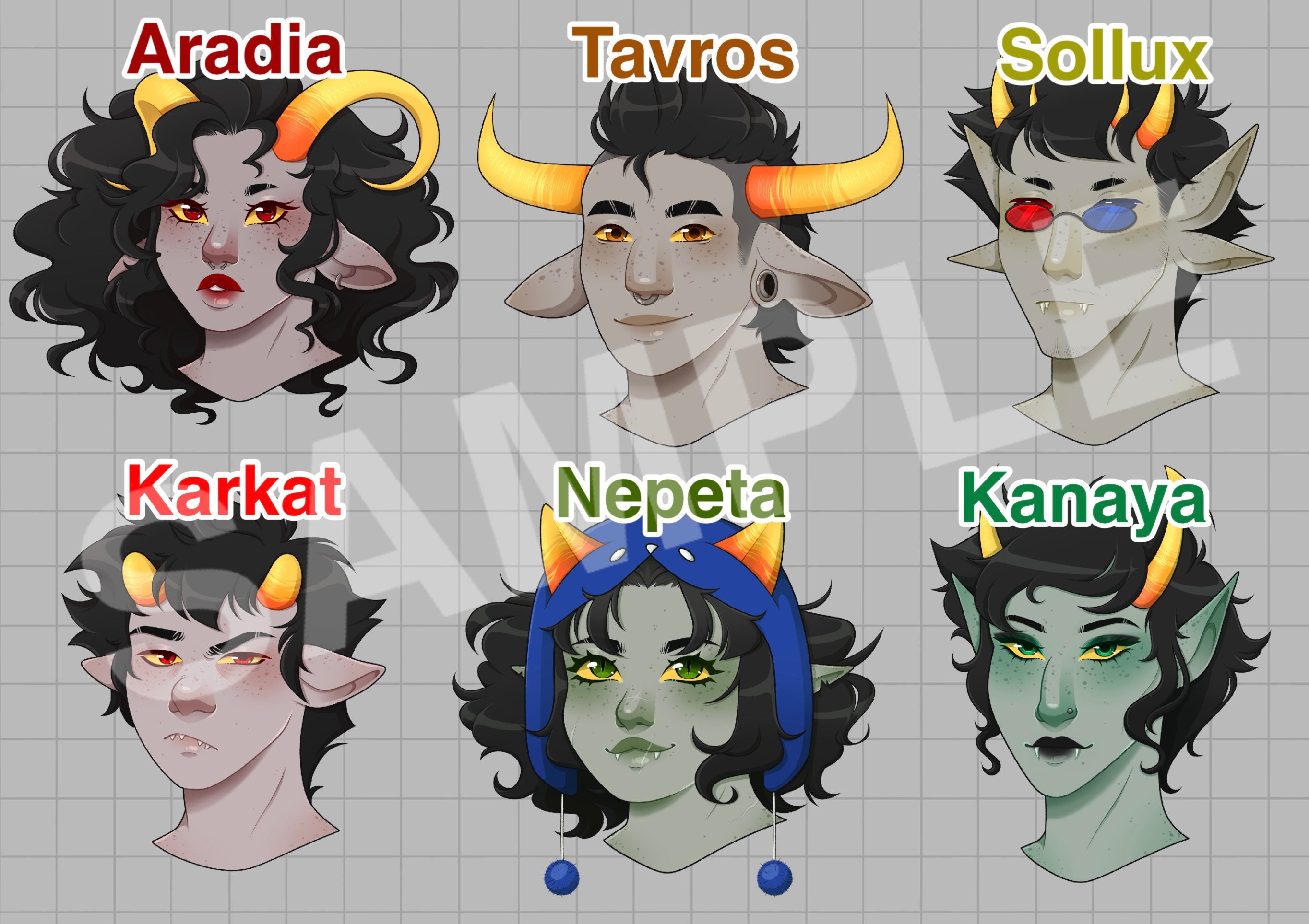 Homestuck Trolls Names