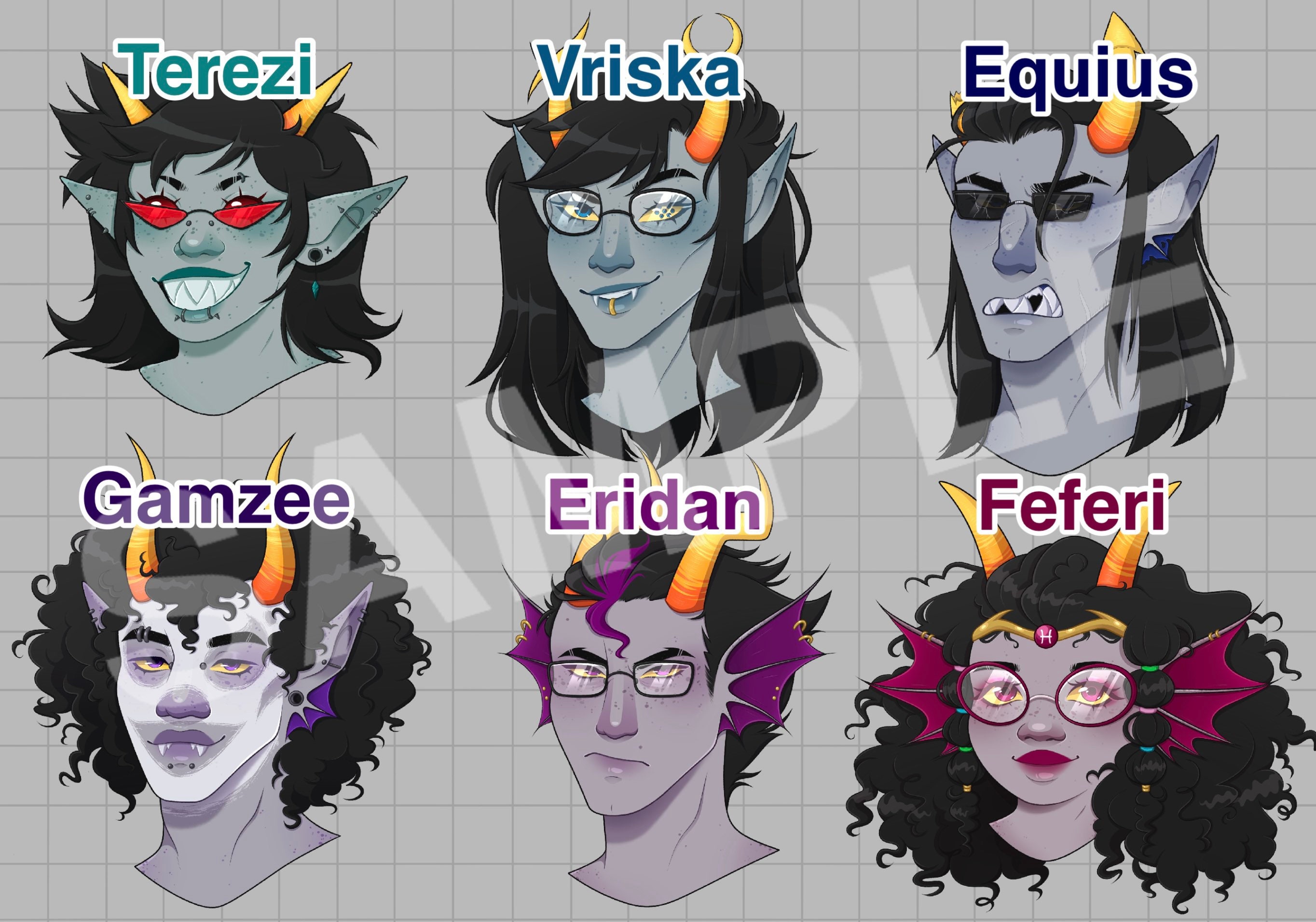 Homestuck Trolls Names
