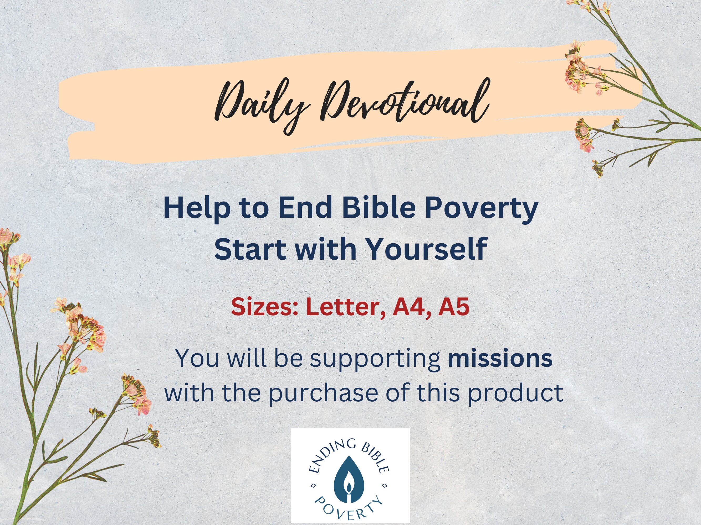 Daily Devotional Template Journal Printable Quiet Time - Etsy