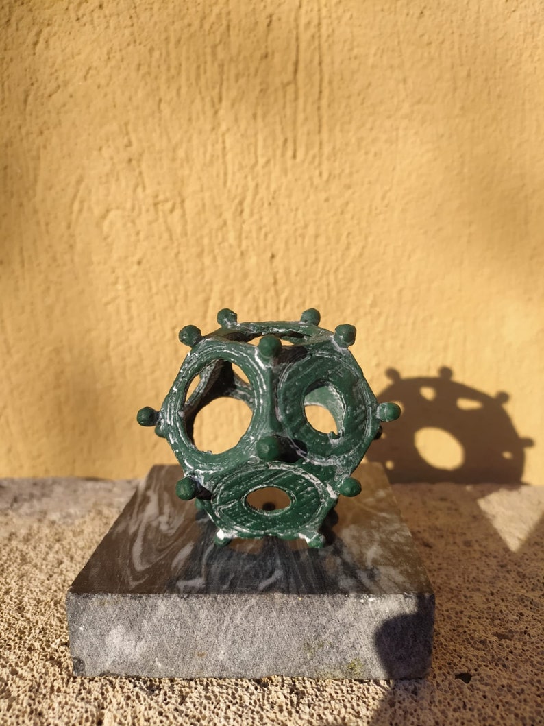 Roman Dodecahedron Replica/ METAL Version - Etsy
