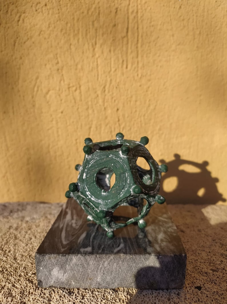 Roman Dodecahedron Replica/ METAL Version - Etsy