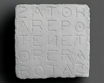 Magic Square Talisman Sator Arepo Tenet Opera Rotas - Etsy