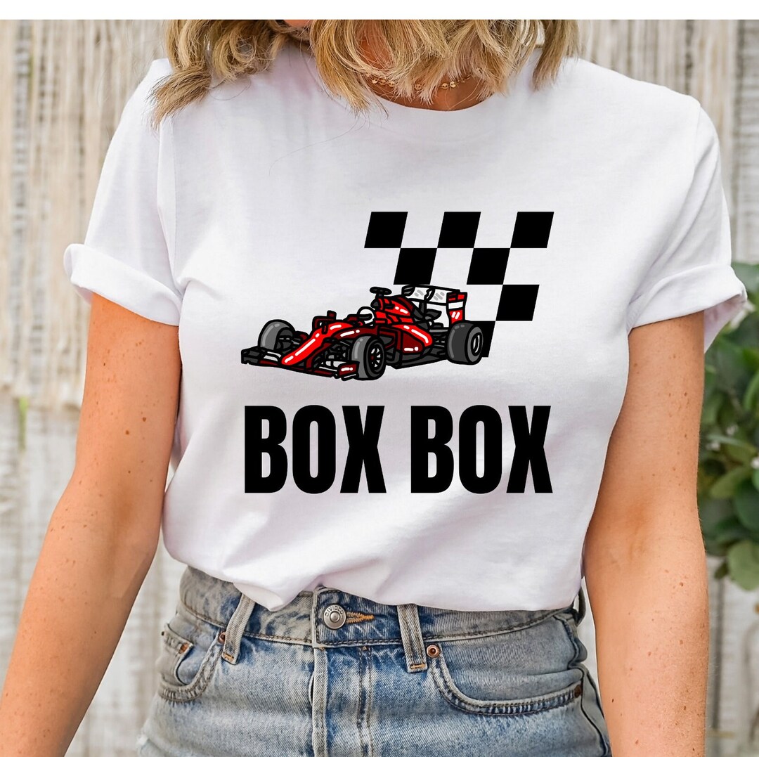 F1 Box Box F1 Shirt Formula 1 Shirt Formula One F1 Clothing Box Box T ...