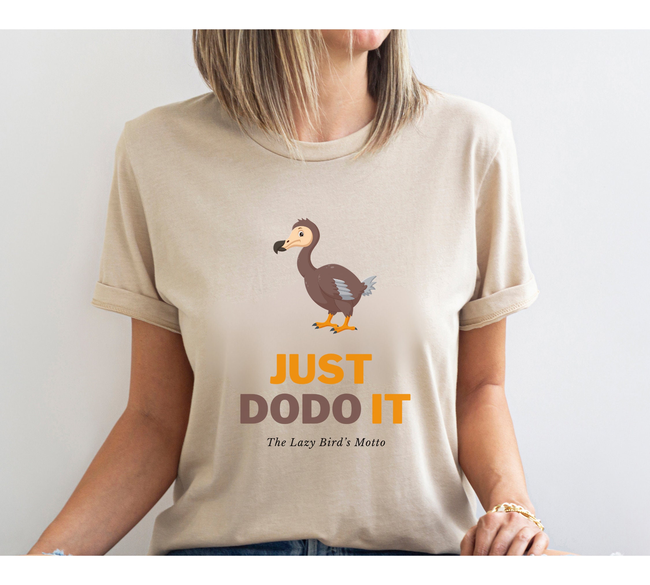 Funny Dodo Bird Shirt, Just Dodo It, Flightless Bird Tee, Birding T ...