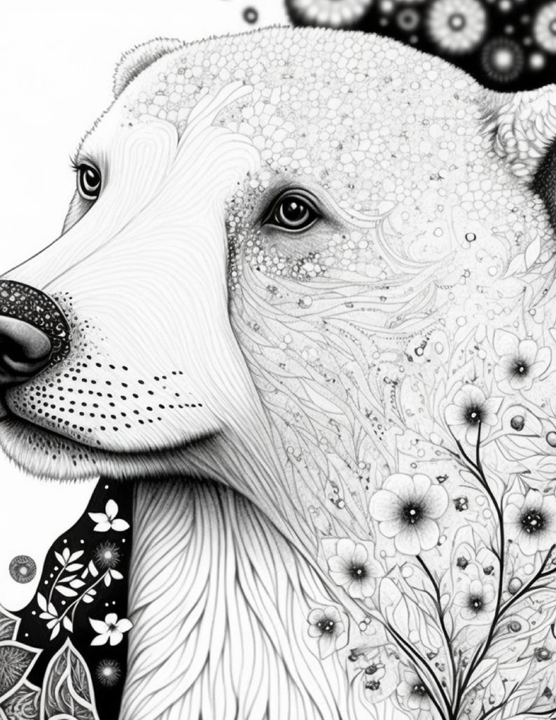 50 Zen Animals With Detailed Patterns - Etsy