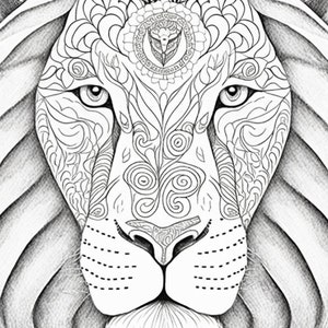 50 Zen Animals With Detailed Patterns - Etsy