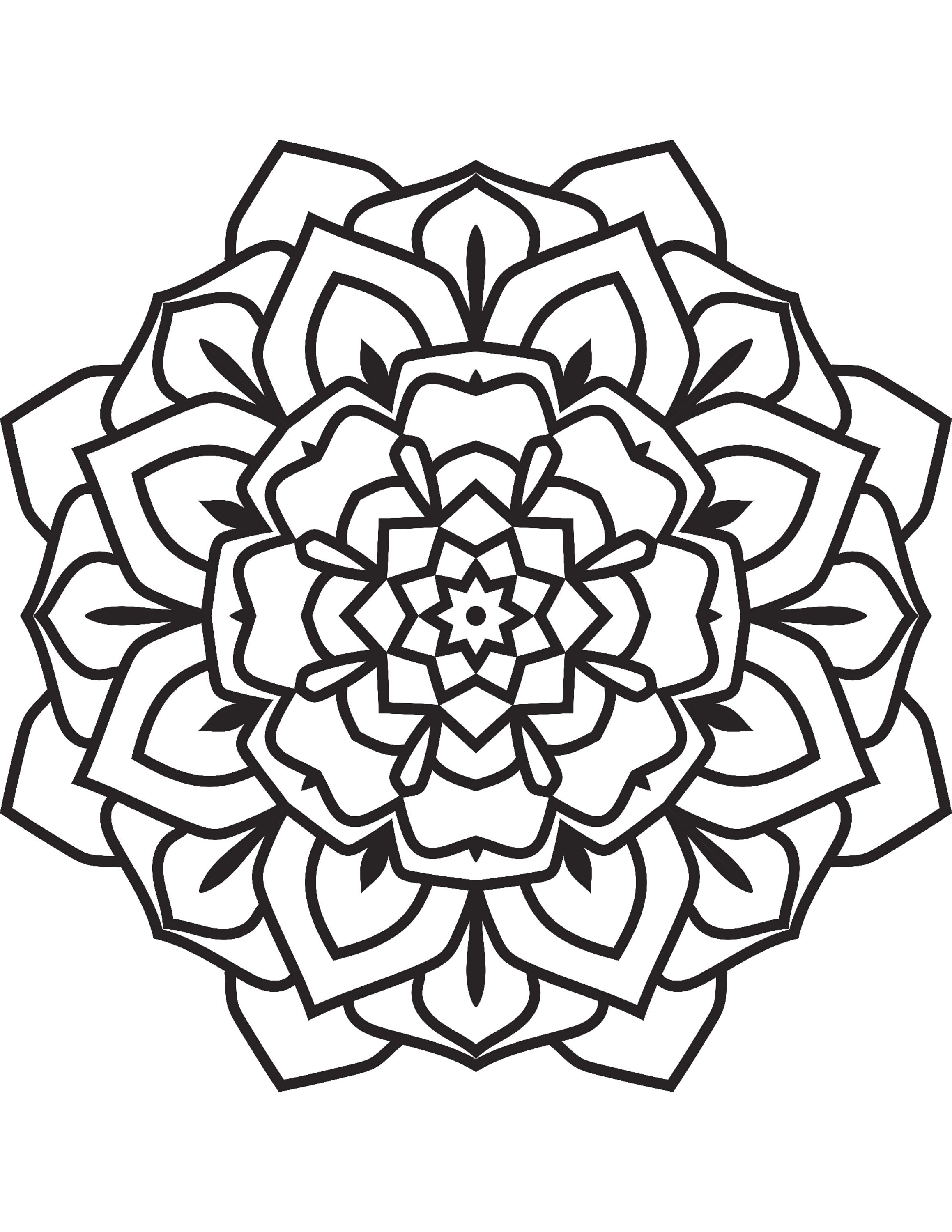 100 Beautiful Mandalas Coloring Book - Etsy