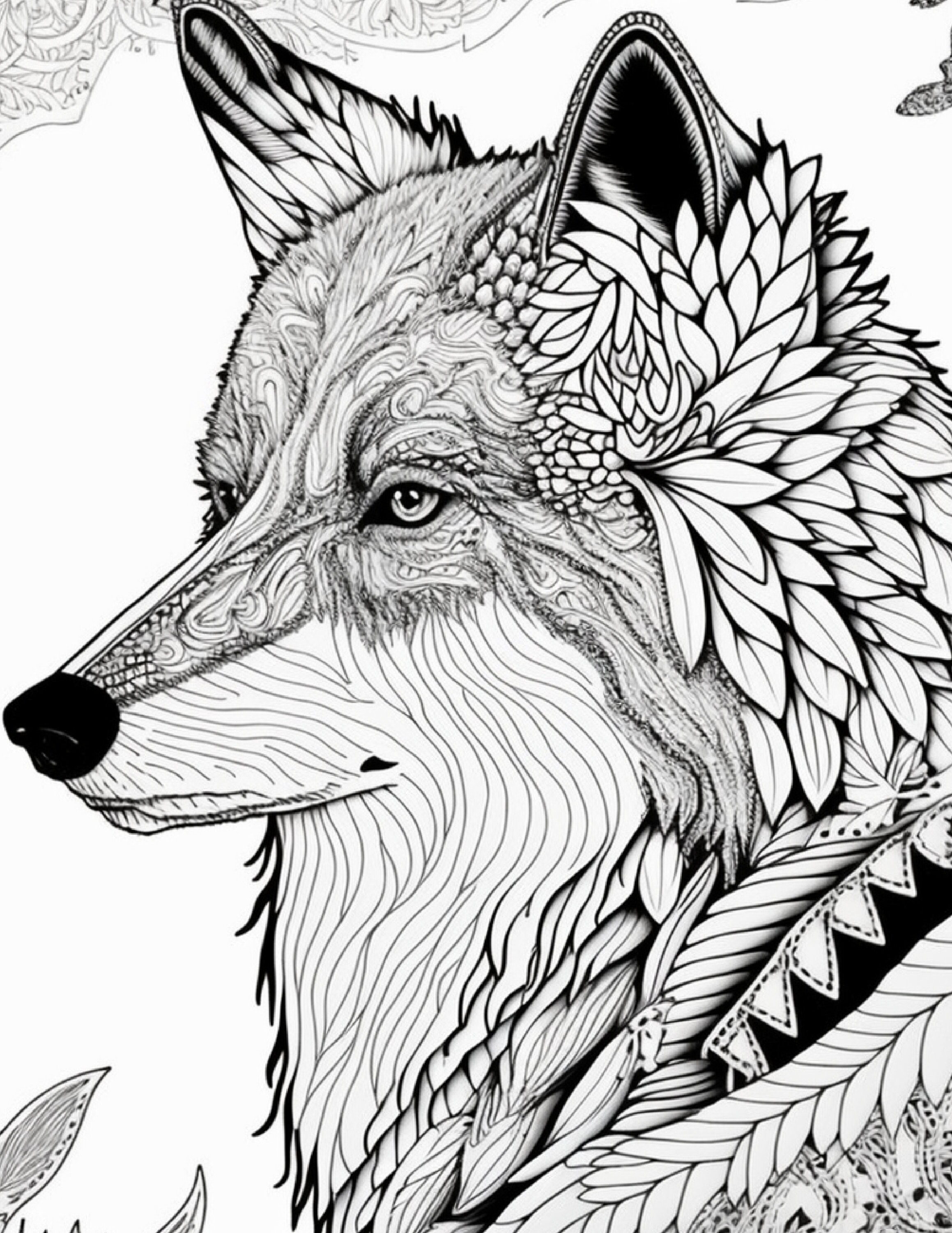 50 Zen Animals With Detailed Patterns - Etsy