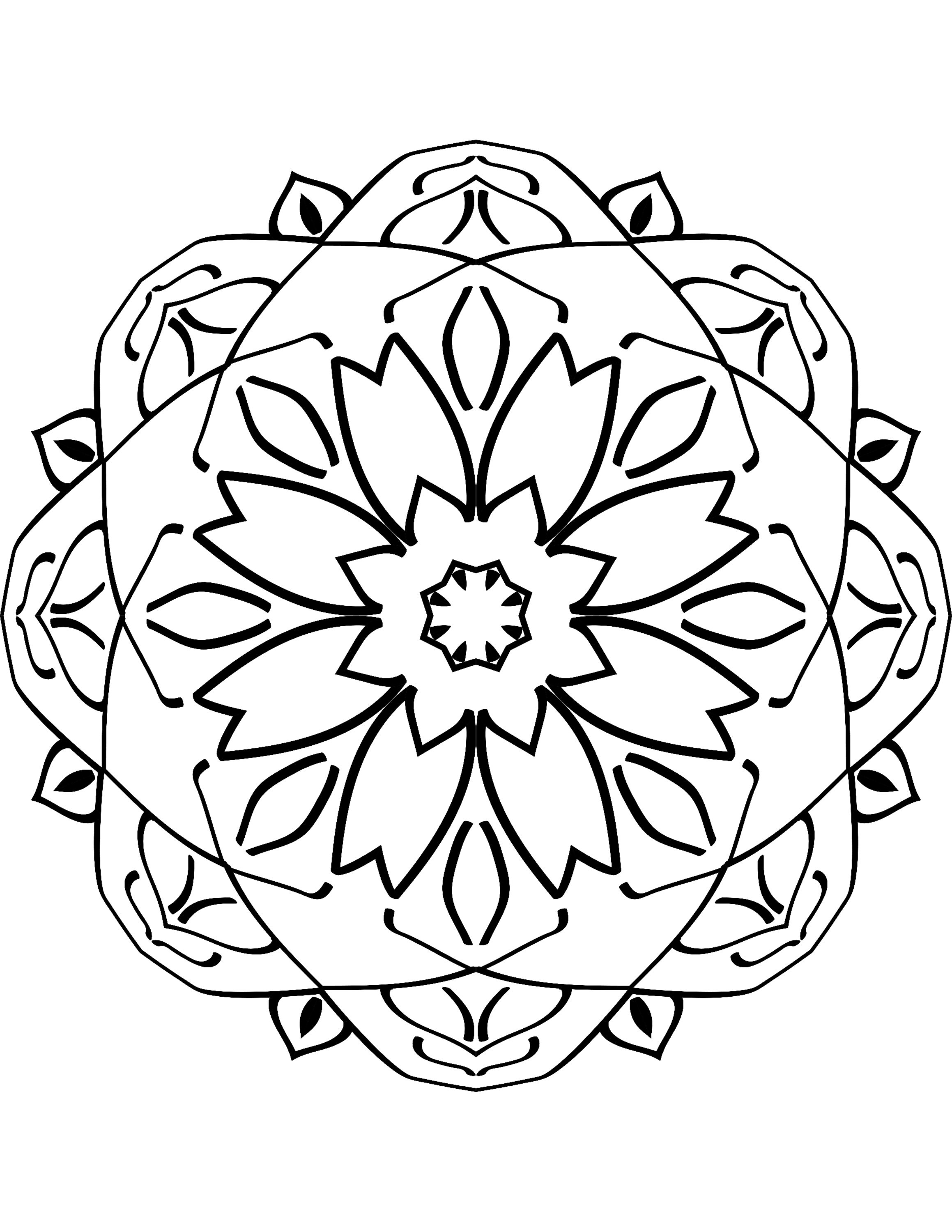 100 Beautiful Mandalas Coloring Book Etsy