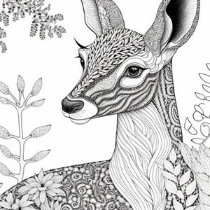 50 Zen Animals With Detailed Patterns - Etsy