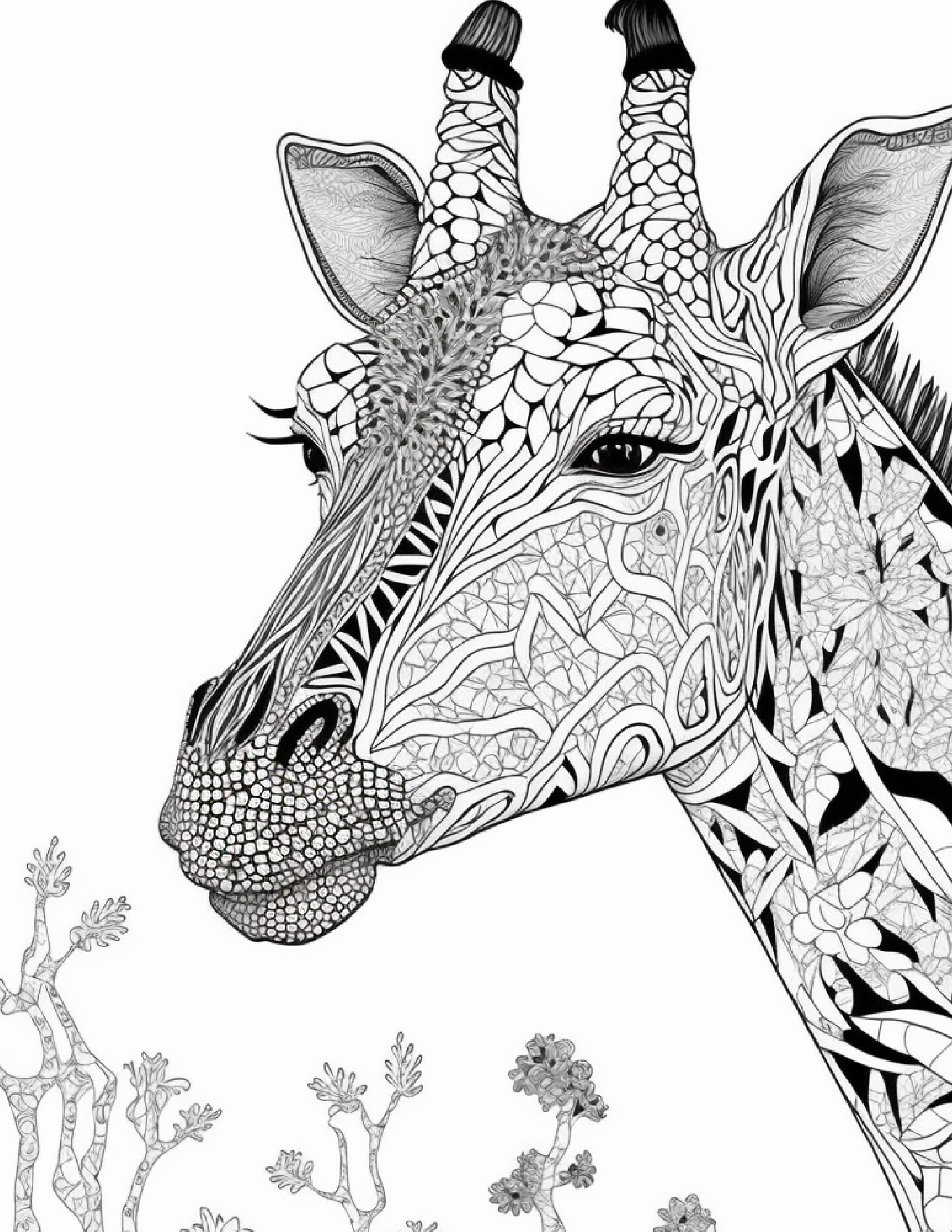 50 Zen Animals With Detailed Patterns - Etsy