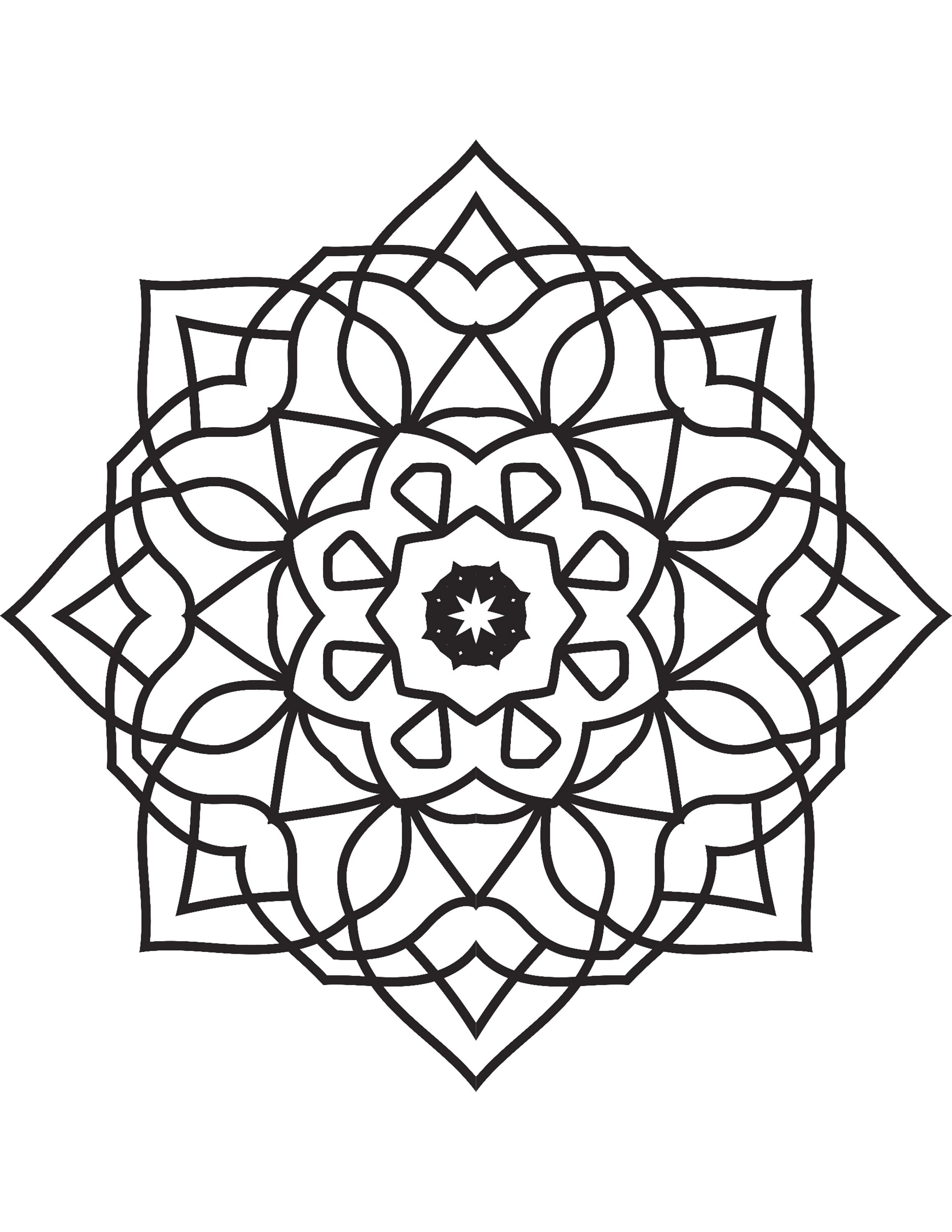 100 Beautiful Mandalas Coloring Book - Etsy