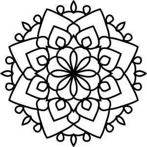 100 Beautiful Mandalas Coloring Book - Etsy