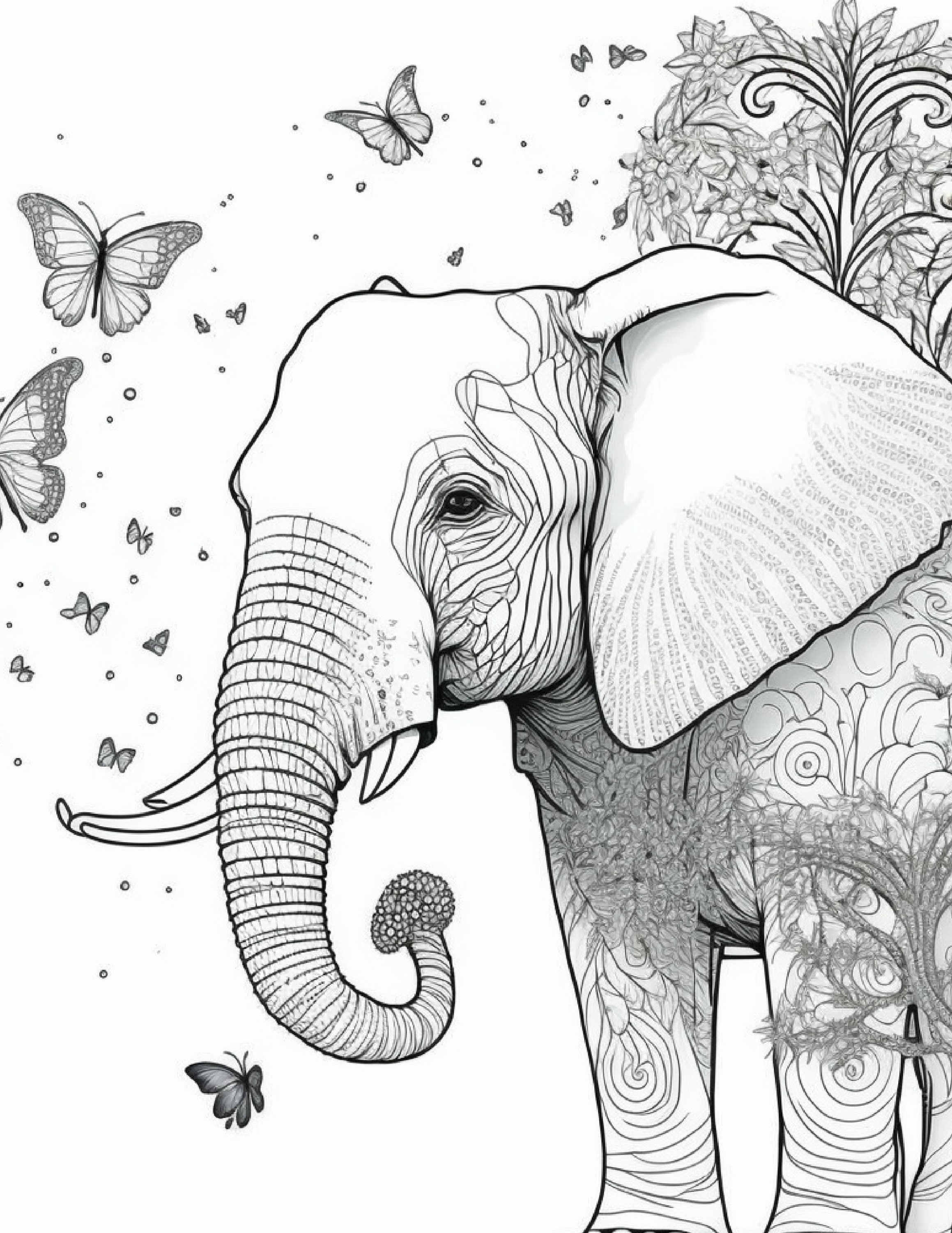 50 Zen Animals With Detailed Patterns - Etsy