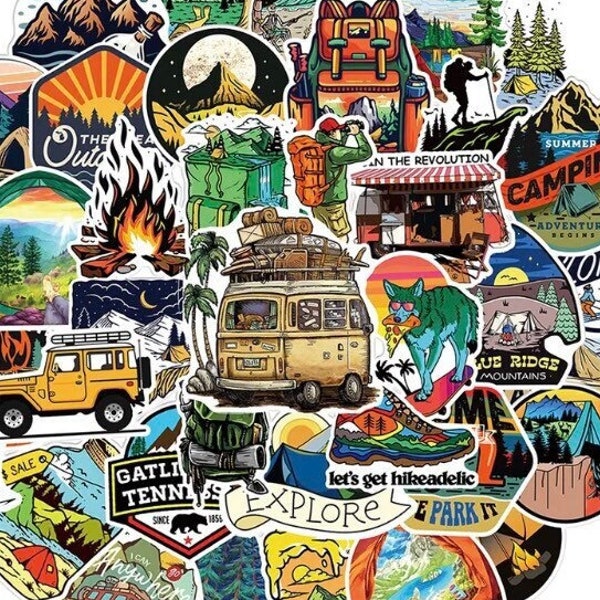Outdoor Stickers - Etsy