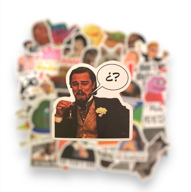 100 Meme Sticker Pack mit 100 oder 50 hochwertigen Lustigen Meme ...