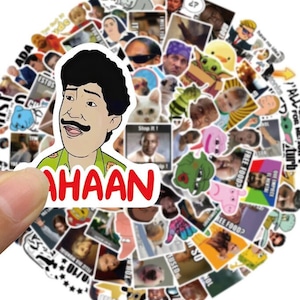 100 Meme Sticker Pack With 100 or 50 High Quality Funny Meme Stickers ...