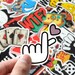 50 Skateboard Sticker Pack With 100 or 50 Street Stickers in Graffiti ...
