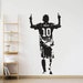 Messi Vinyl Art Removable Wall Sticker Football Soccer Player Room ...