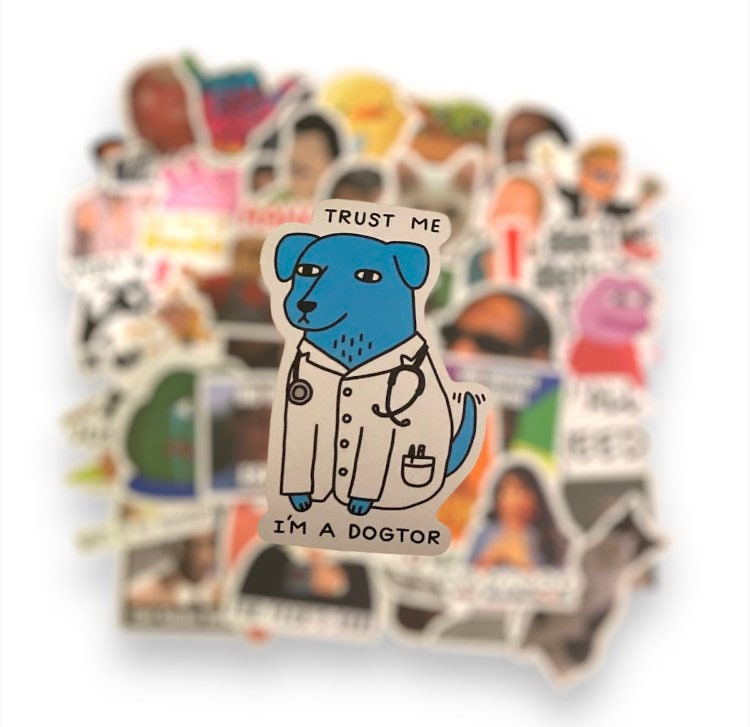 100 Meme Sticker Pack mit 100 oder 50 hochwertigen Lustigen Meme ...