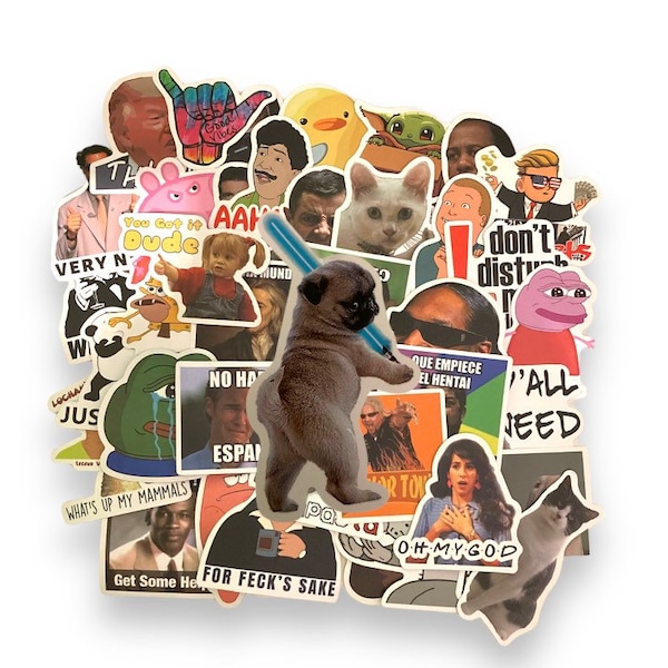 Funny Meme Stickers - Etsy