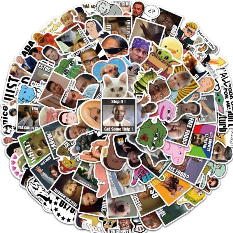 Teacher Meme Stickers - Etsy