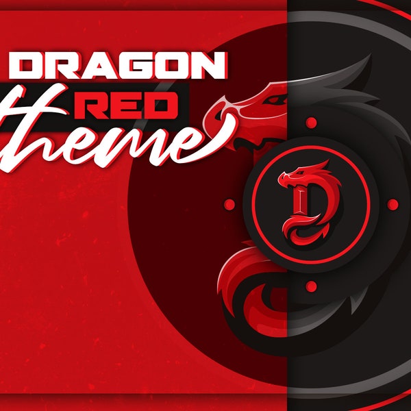 Dragon Twitch Overlay - Etsy