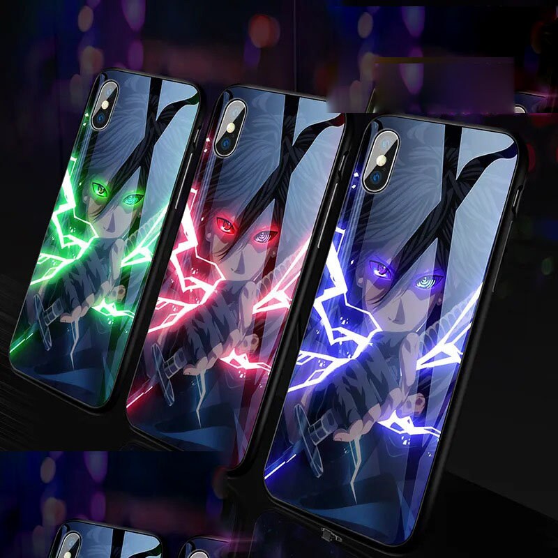 Anime Incoming Call Flash Illuminated Phone Case for iPhone 15, 14, 13 ...