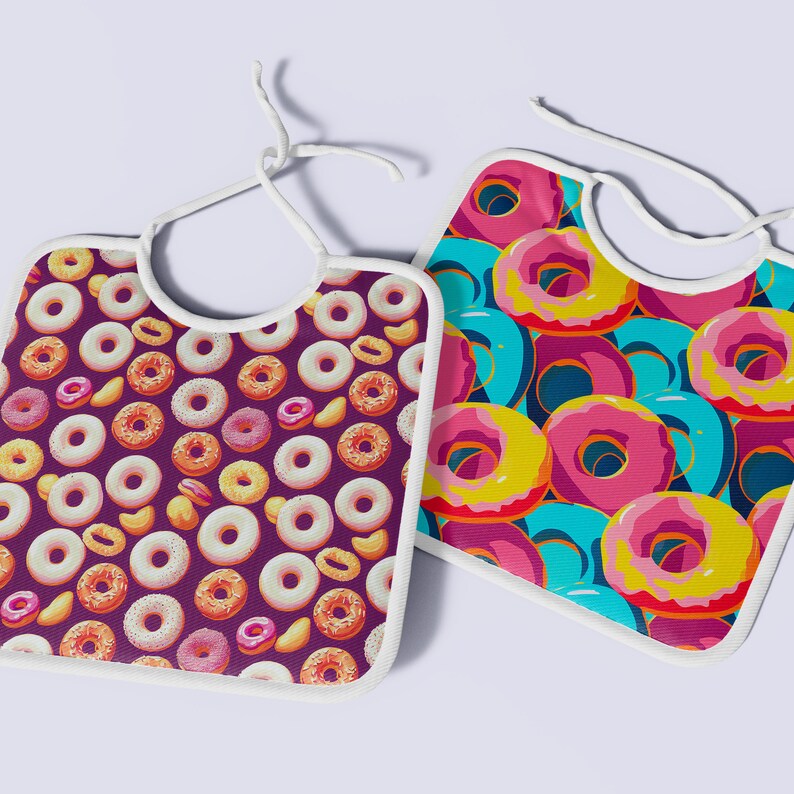 20 Cute Seamless Donuts Patterns Digital Papers, Donuts Digital Paper ...