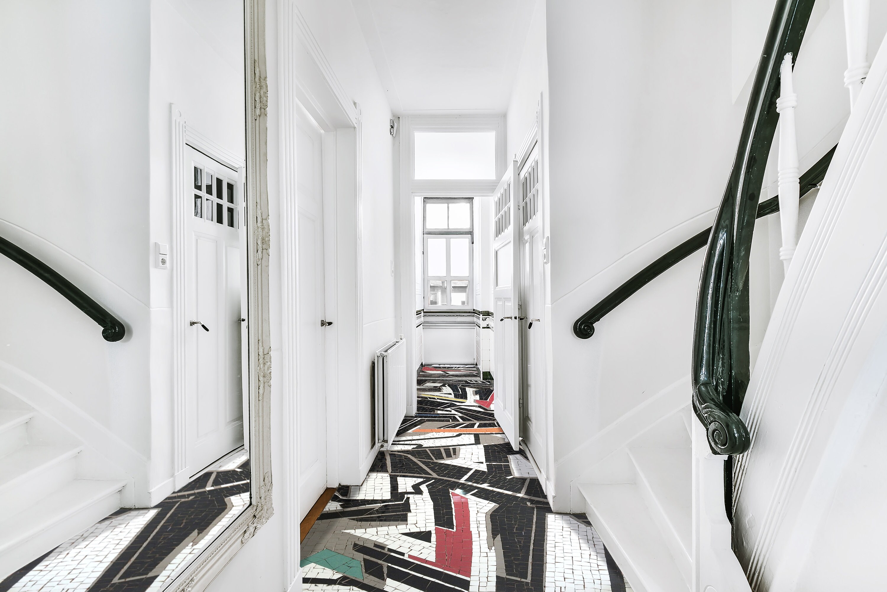 Entrance Floor Mosaic Design Hallway Custom Mosaic Tiles, Mosaic ...