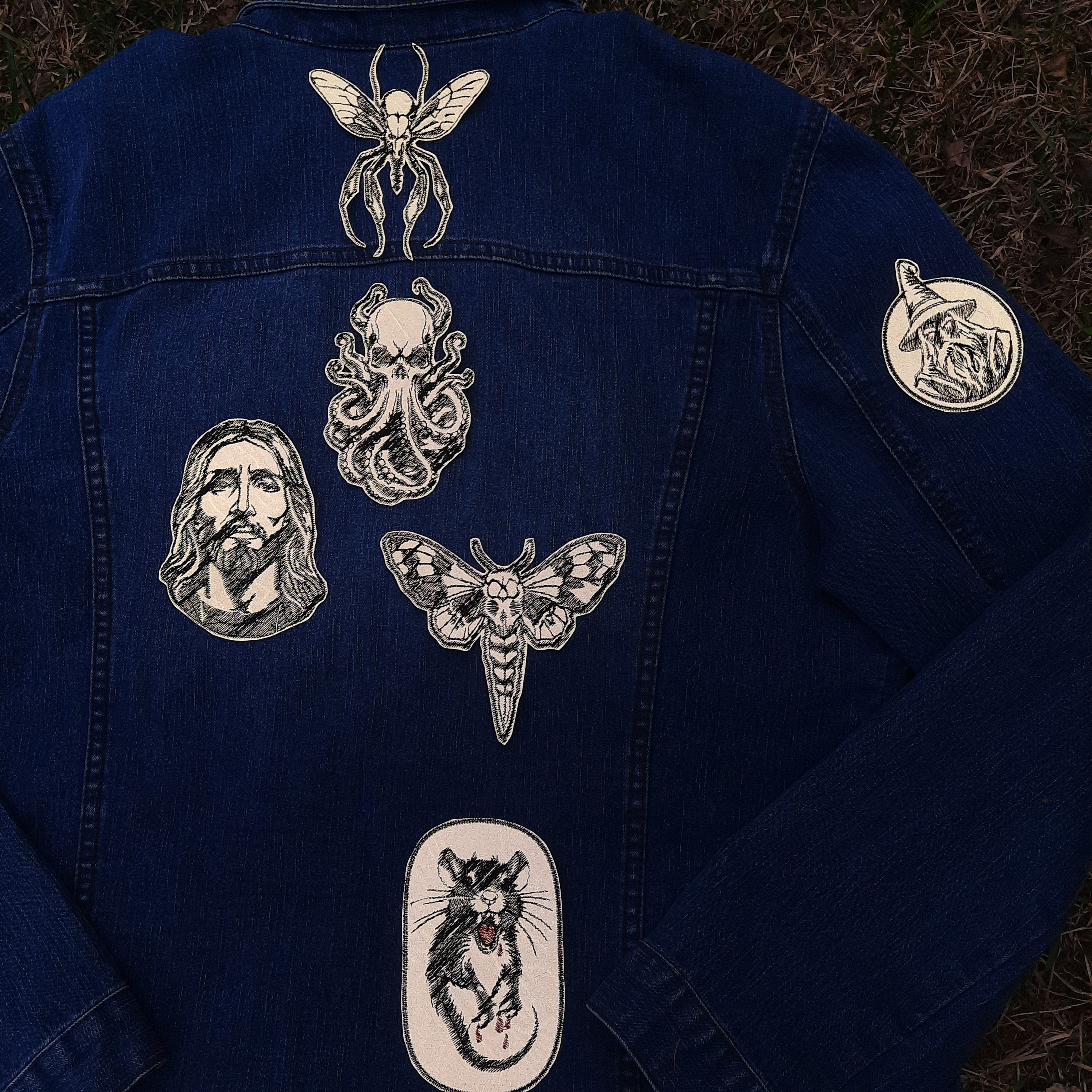 Jesus Christ Reflective Iron-on Embroidered Patch - Etsy