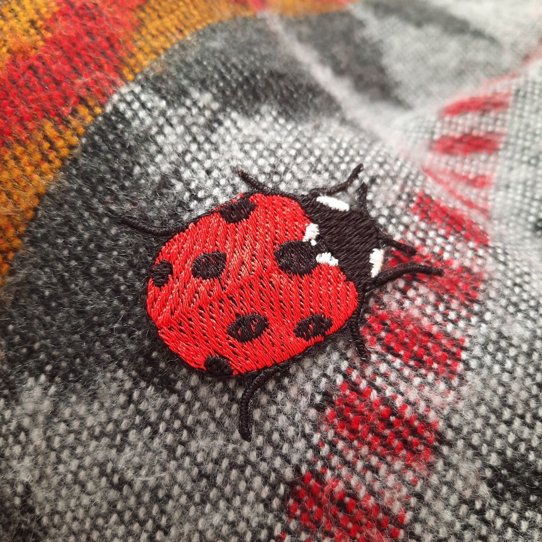 Ladybug Embroidered Patch Sew On - Etsy