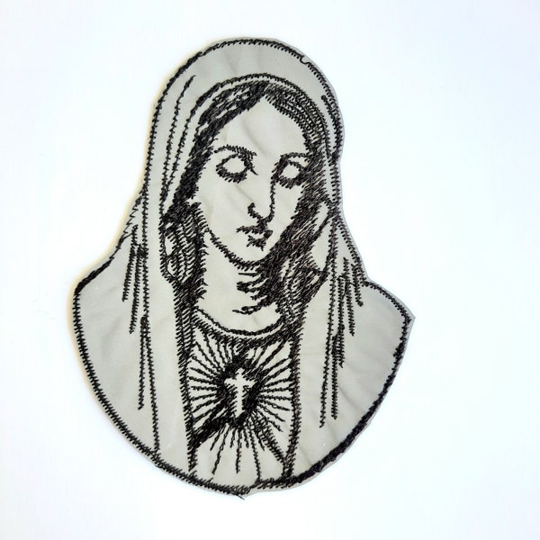 Virgin Mary Patch - Etsy