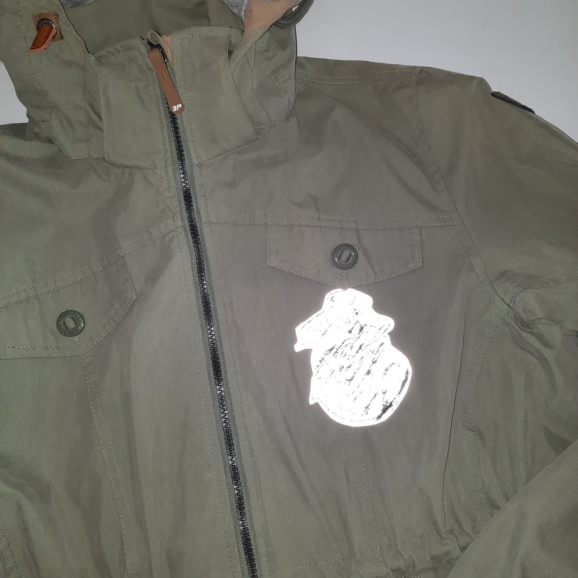 Plague Doctor Reflective Iron-on Embroidered Patch - Etsy