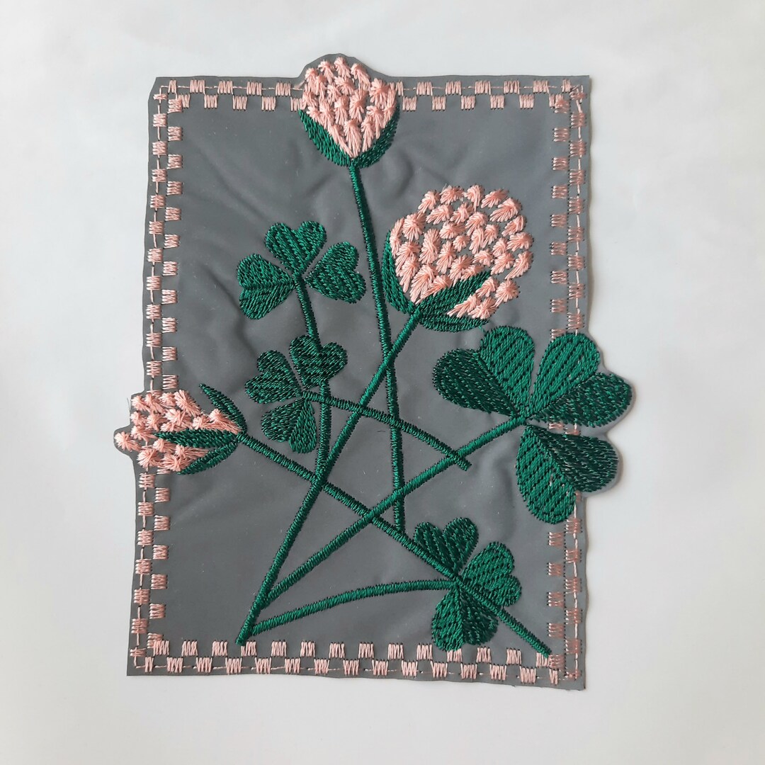Clover Flower Large Patch Iron On - Etsy