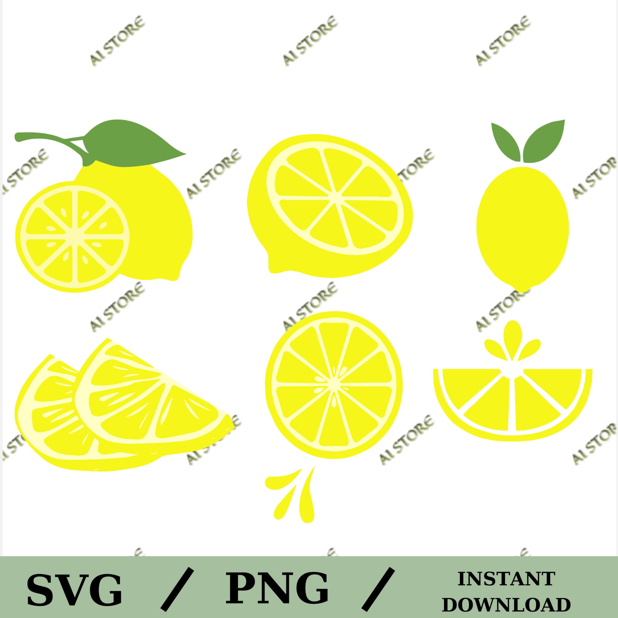 Lemon SVG Files for Cricut Lemon SVG Lemons SVG Bundle Lemon Layered ...