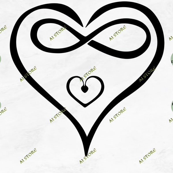 Open Infinity Svg - Etsy