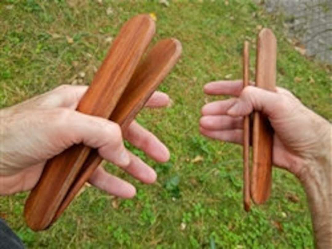 Rajasthani Kartal/khartal Ancient Indian Wooden Pair of Kartal Hand ...