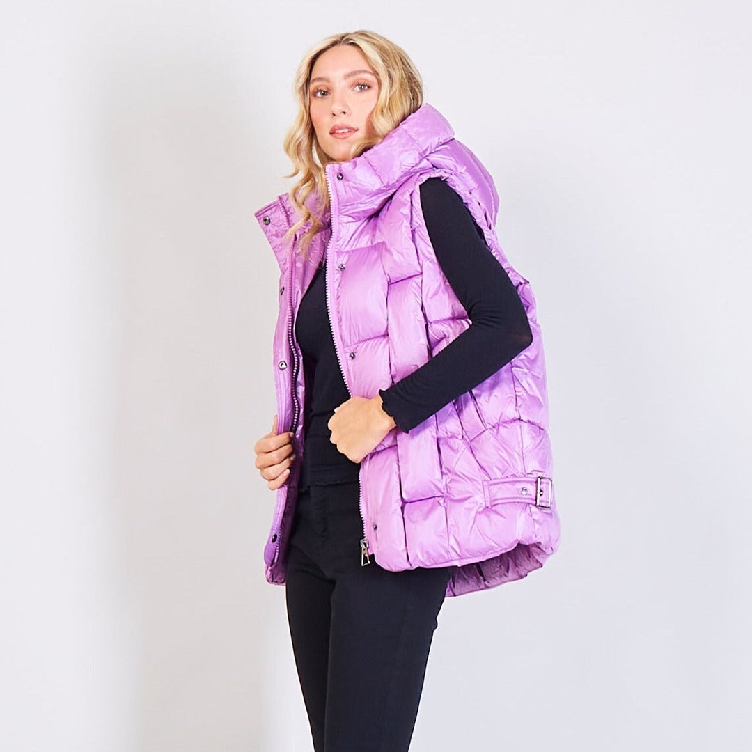 Hooded Vest Jacket - Etsy