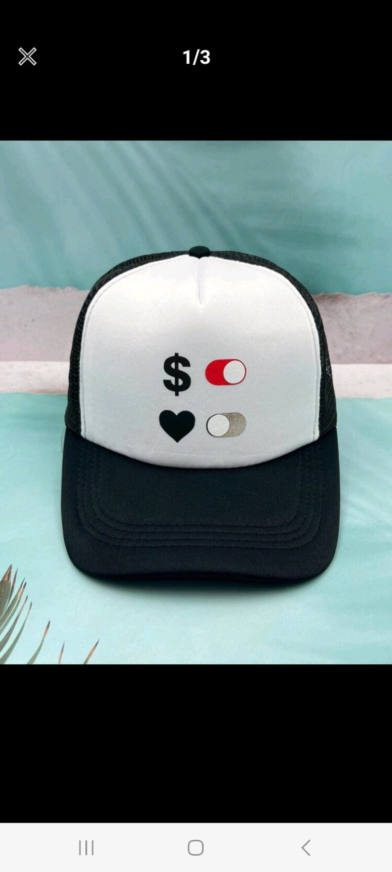 Money Over Love Trucker Hat - Etsy