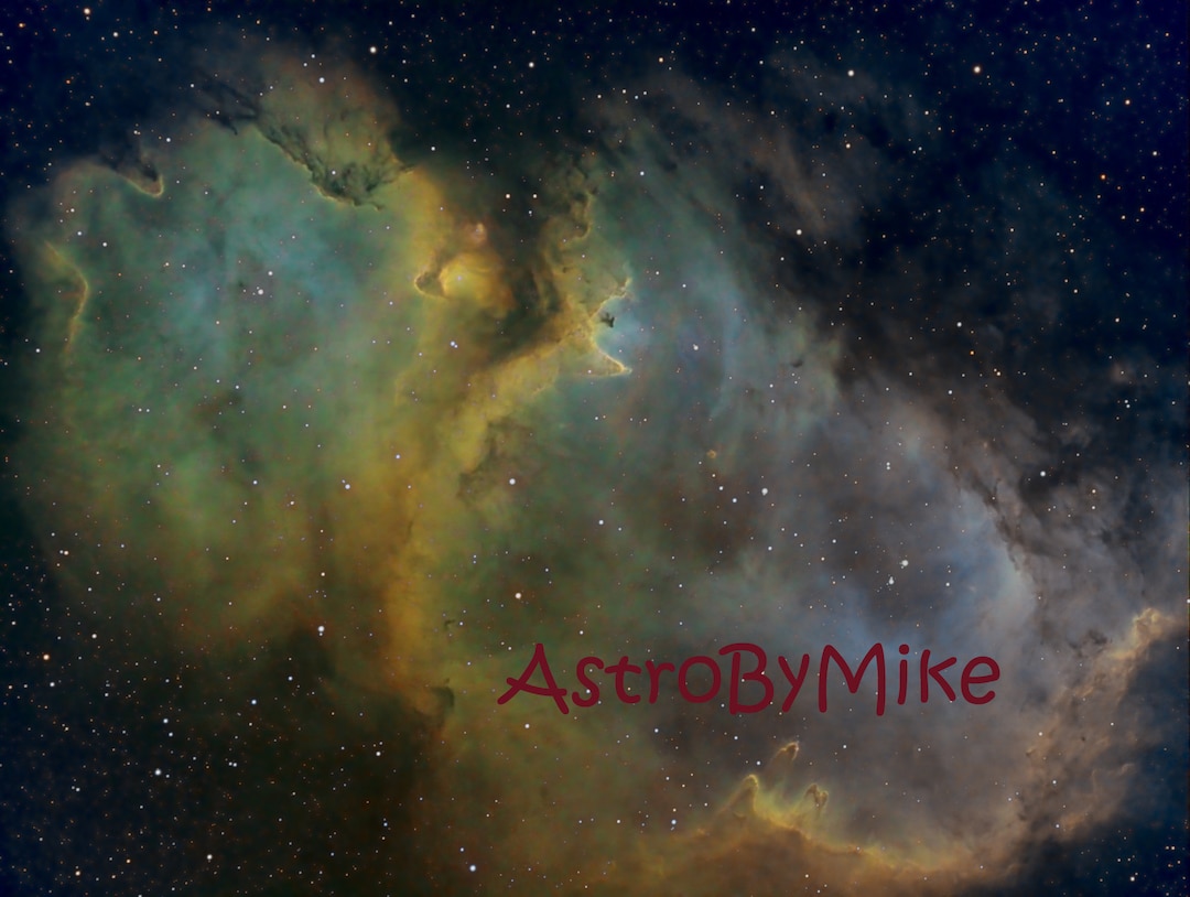 Soul Nebula Baby Wall Art Astrophotography - Etsy