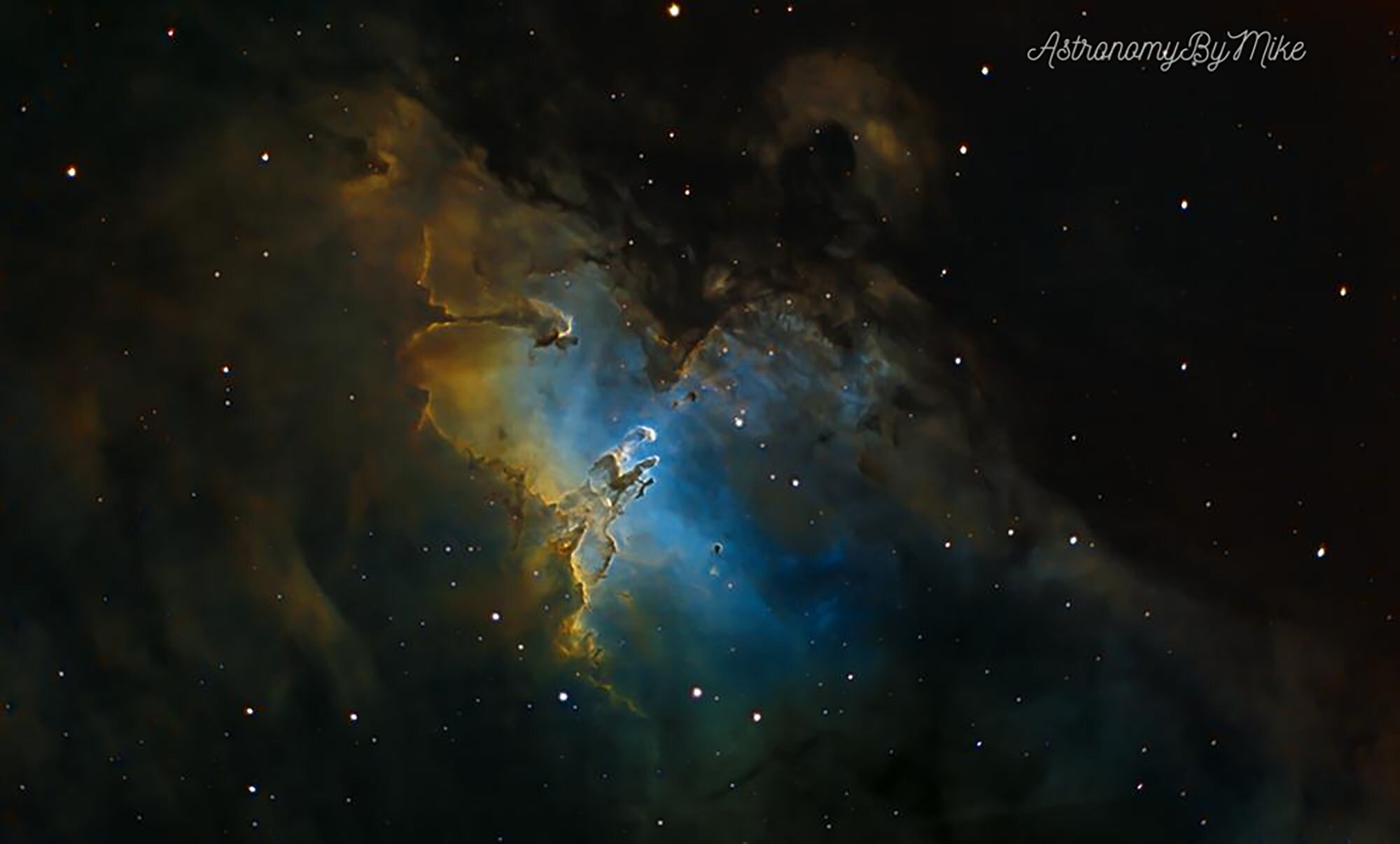 The Eagle Nebula With the Pillars of Creation, Wall Art, Room Decor ...