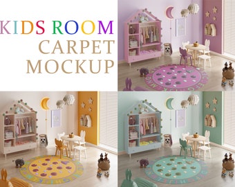 Kids Carpet Mockup - Etsy