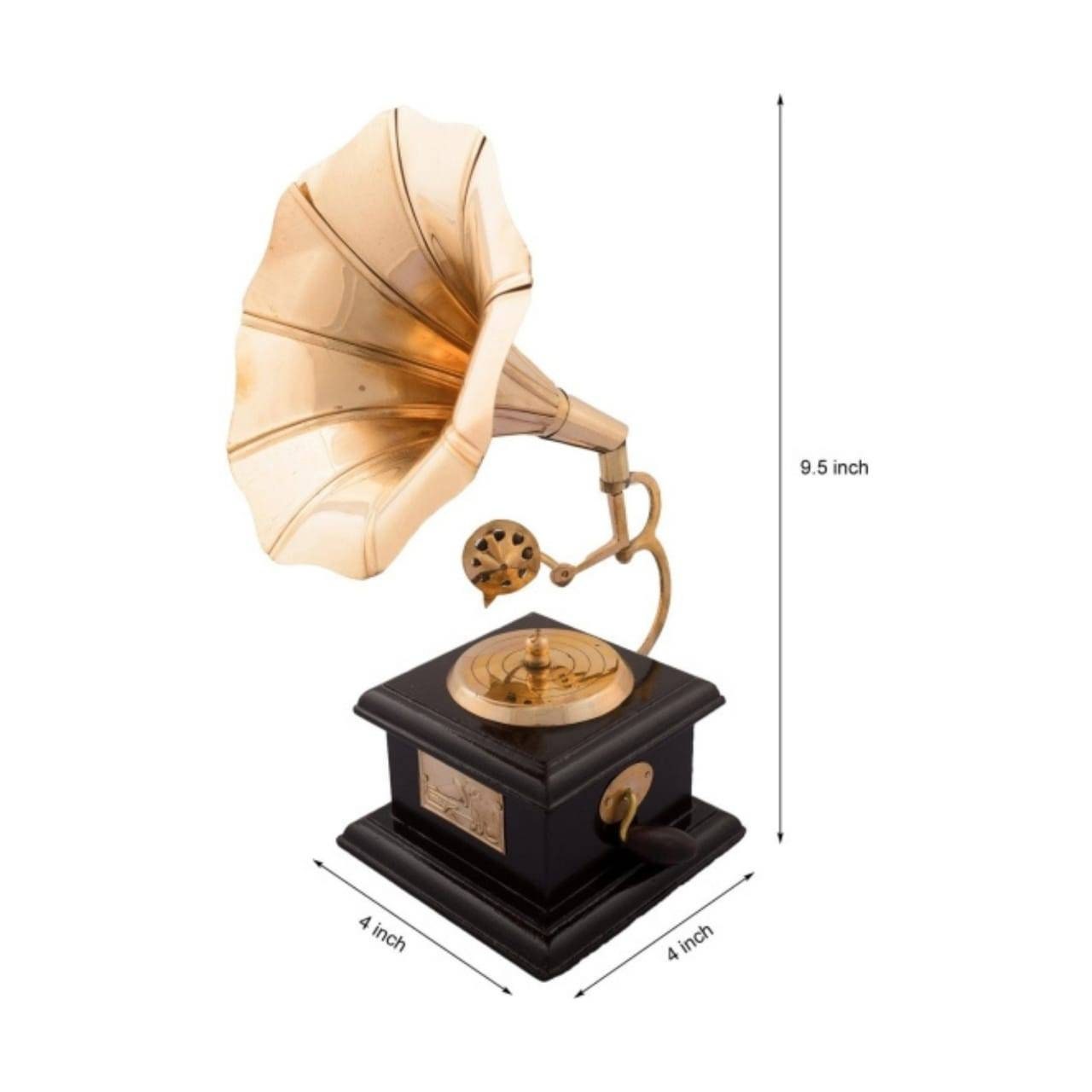 Handcrafted Gramophone Decorative Showpiece Replica of Vintage ...