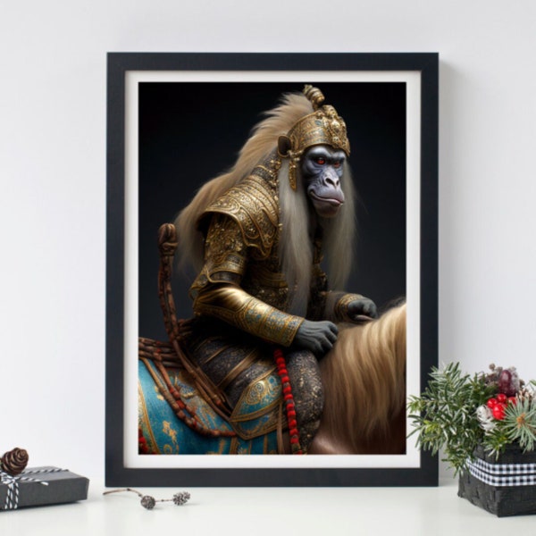 Chinese Horse Print - Etsy